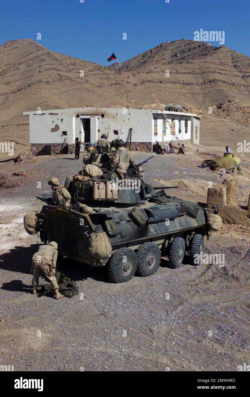 Marines from Alpha Company, Second LIght Armored Reconnaissance ...