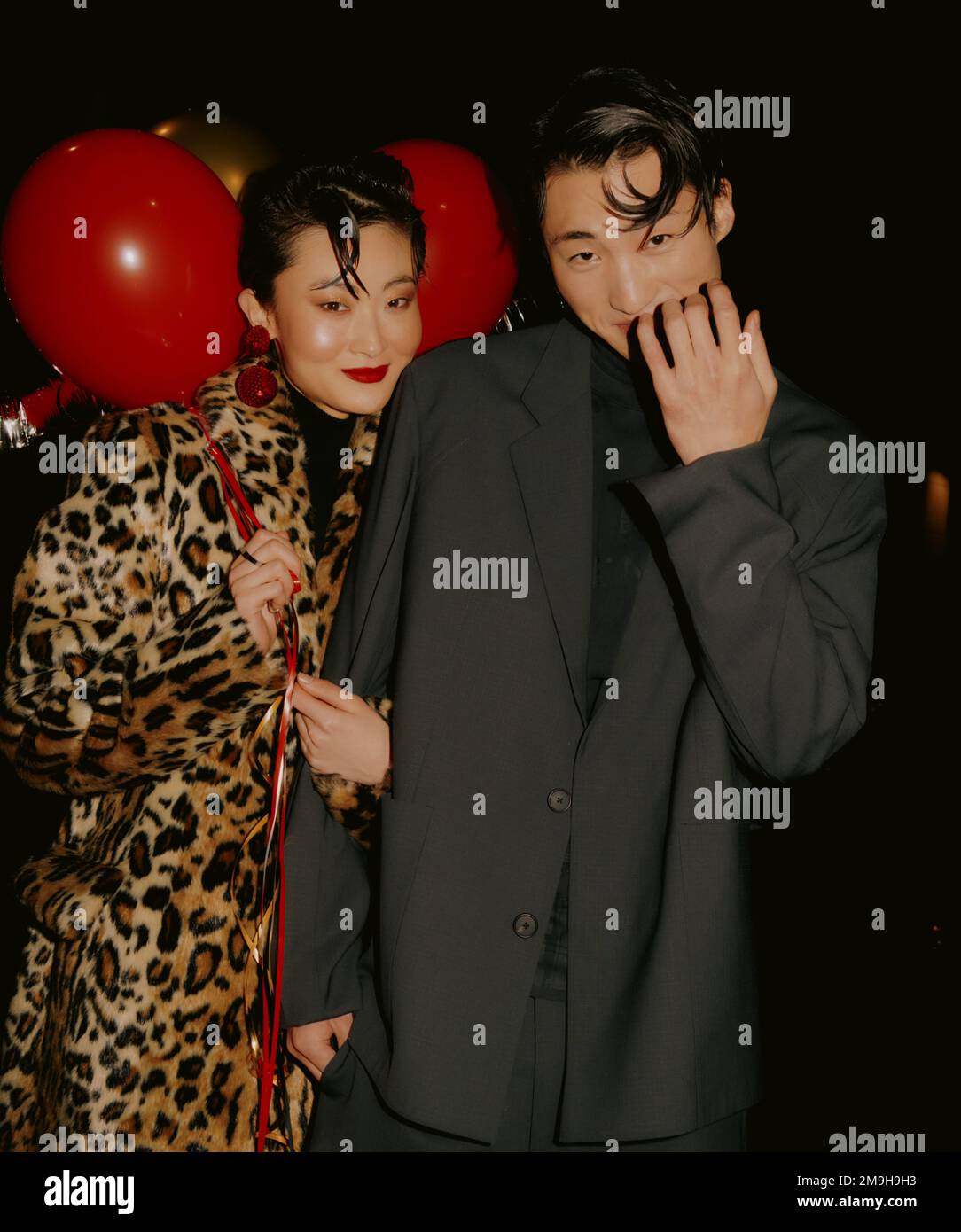 Post Magazine Fashion Shoot Federico Barbieri Stock Photo - Alamy