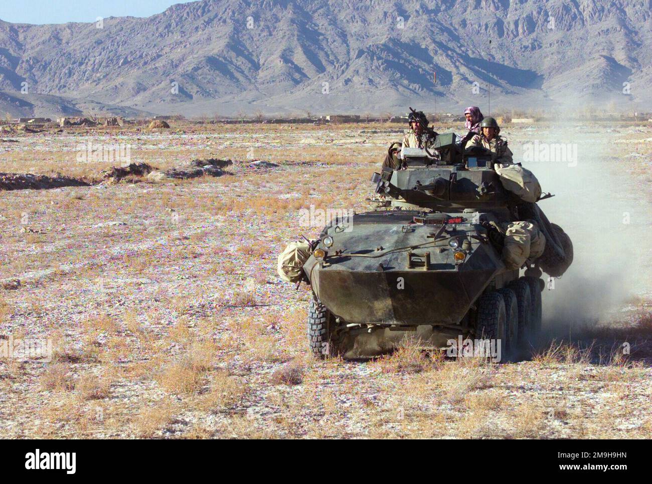 With interperters onboard Marines with Alpha Company, Second Light ...