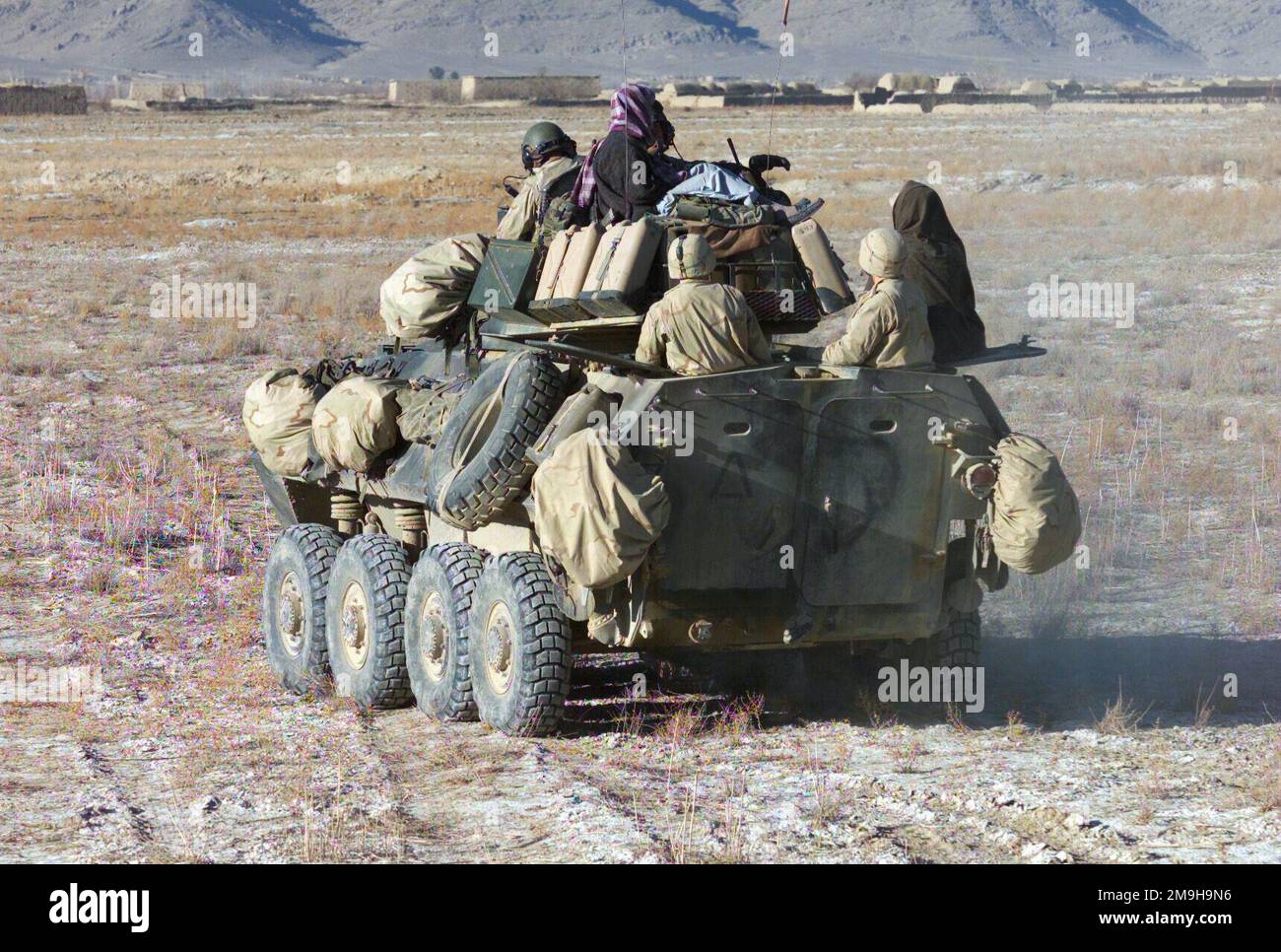 With interperters onboard Marines with Alpha Company, Second Light ...