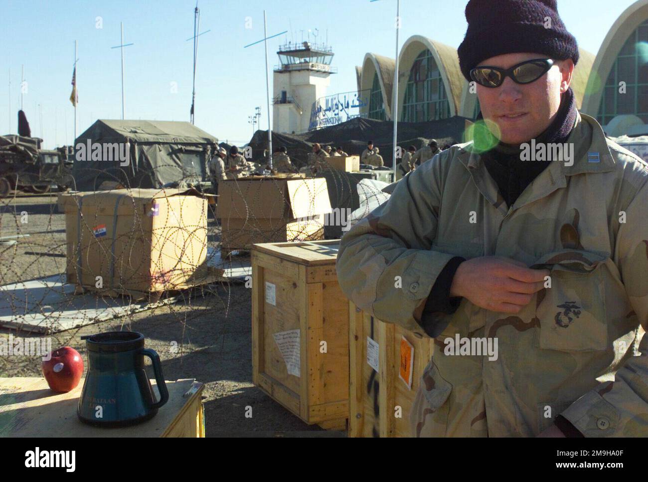 Captain Christopher Keady, USMC, Supply Officer, Battalion Landing Team ...
