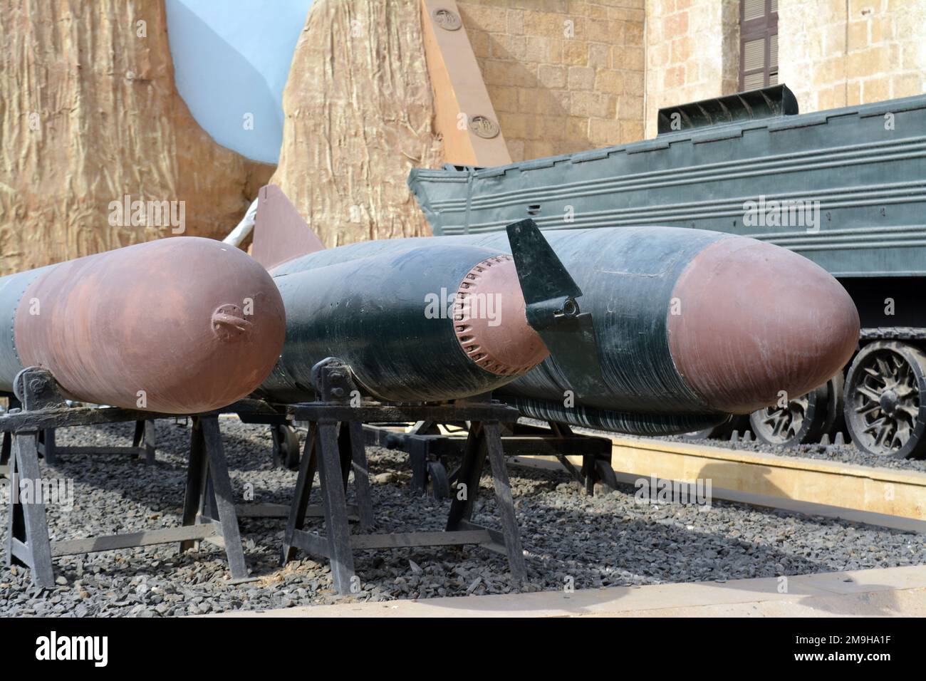 Vintage marine torpedo hi-res stock photography and images - Alamy