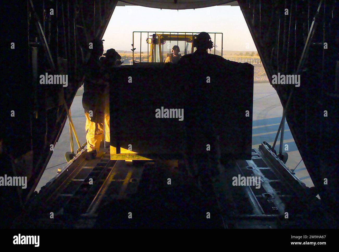 Marine aircrewman with Marine Aerial Refueling Squadron (VMGR-352 ...