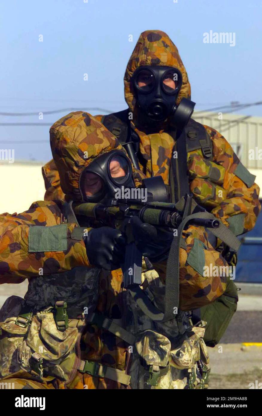After reassembling his Colt 5.56 mm M4 Carbine, while in his MKIV No1 ...