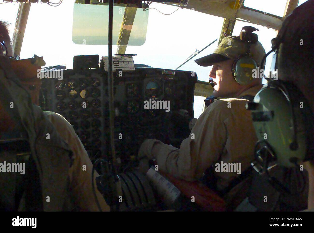 Captain Don Maraska, USMC, co-pilot, Marine Aerial Refueler Transport ...