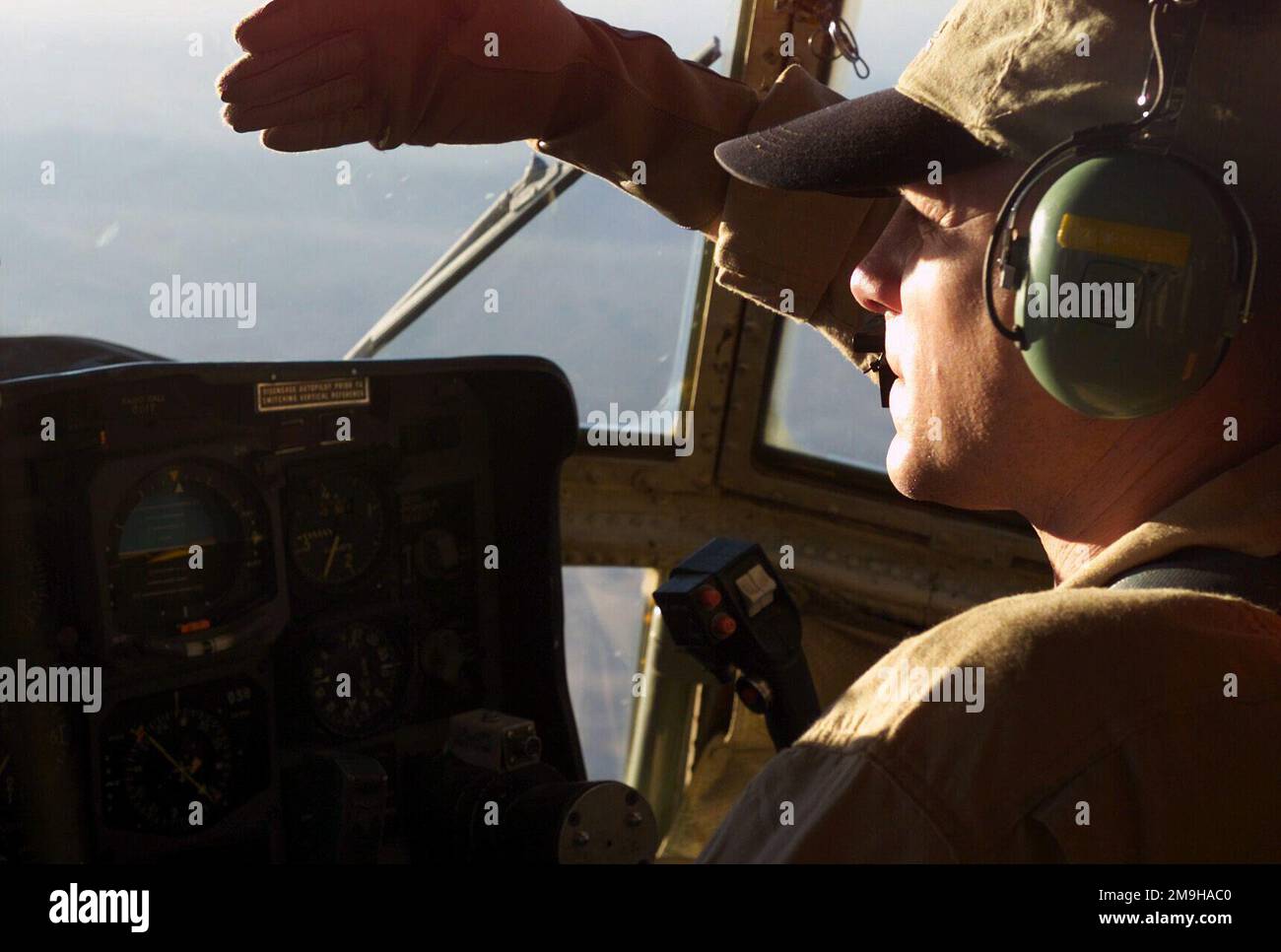 Captain Don Maraska, USMC, co-pilot, Marine Aerial Refueler Transport ...