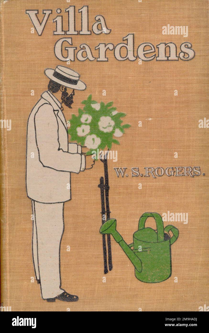 Pictorial cover for Villa Gardens by W S Rogers Published by Grant ...