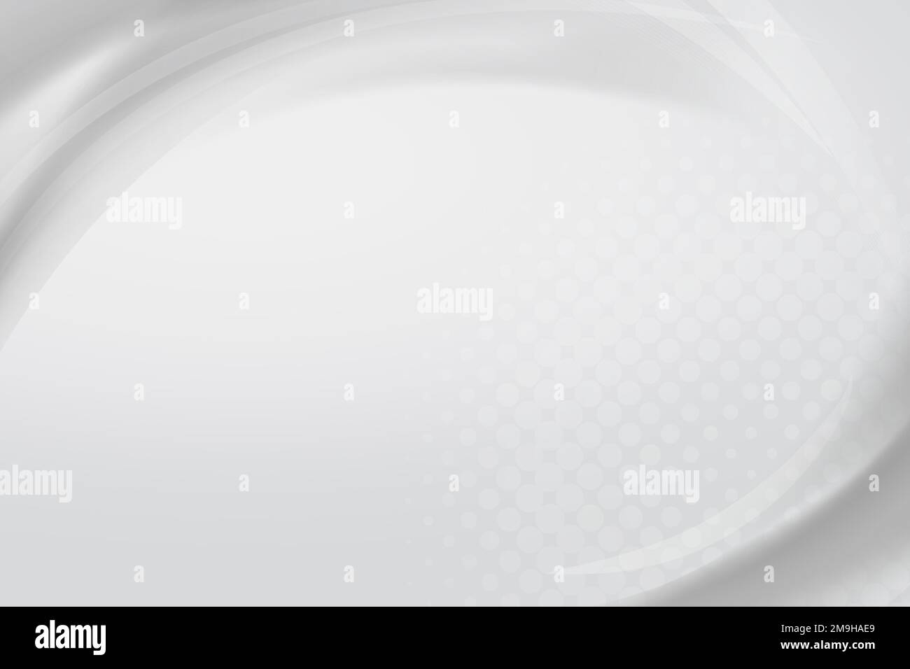 Gray curve frame template vector Stock Vector Image & Art - Alamy