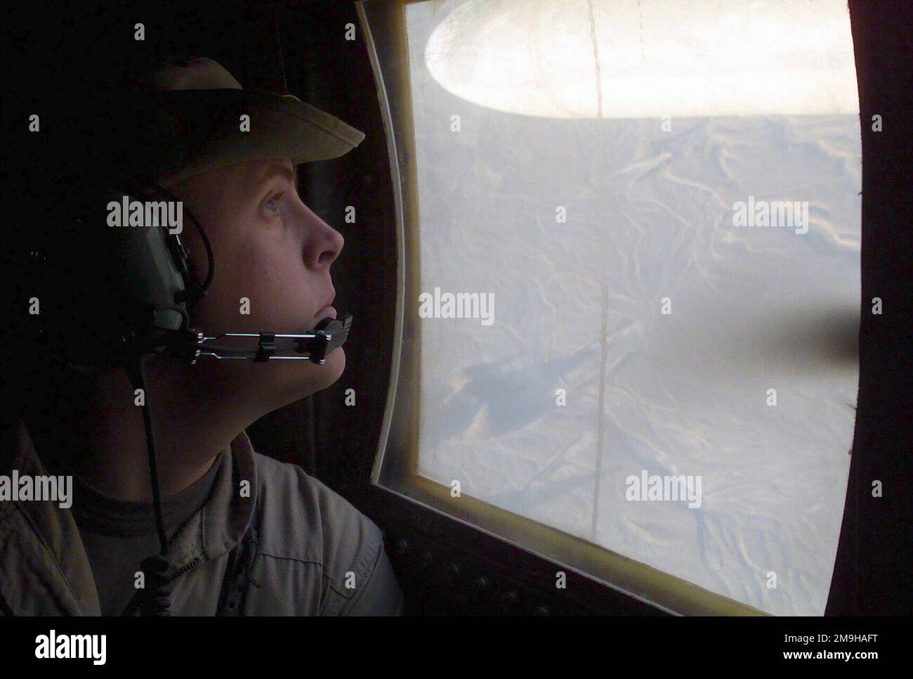 Corporal Matt Rider, USMC, aircrew, Marine Aerial Refueler Transport ...