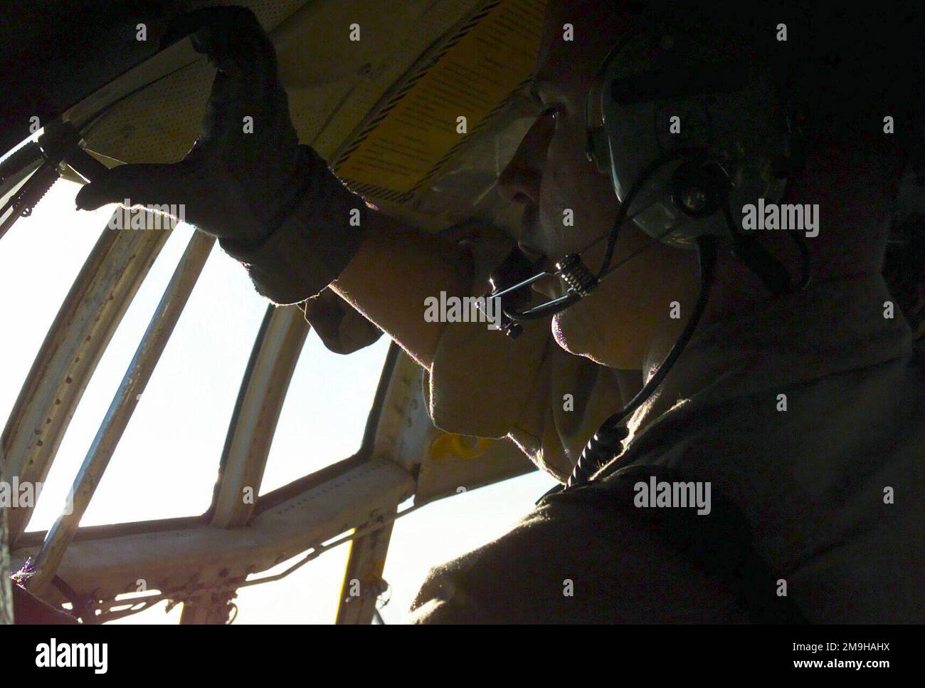 Sergeant Wayne, USMC, Flight Engineer, Marine Aerial Refueler Transport ...