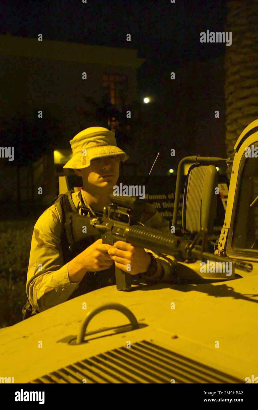 During night operations Lance Corporal Jesse M. Rollins, Team Leader ...