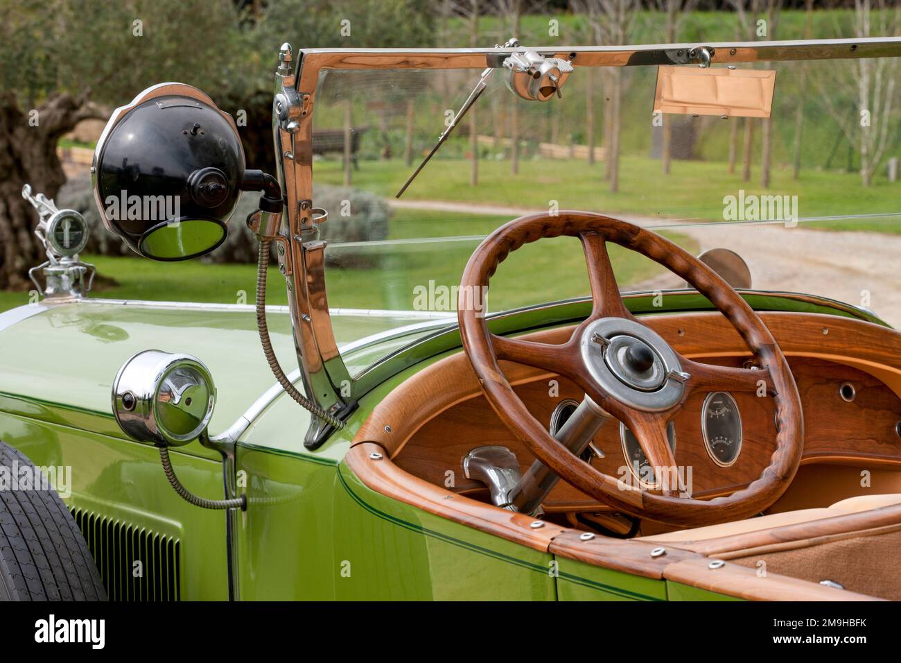 Interior view of 1926 Packard Eight 243 7-Passenger Touring car Stock ...