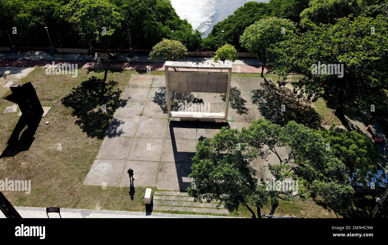 Recife, Brazil. 18th Jan, 2023. The Tortura Nunca Mais Monument is a ...