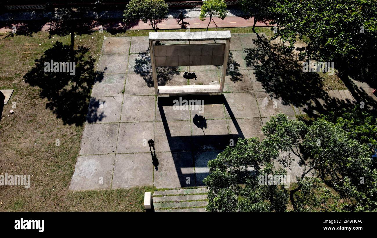 Recife, Brazil. 18th Jan, 2023. The Tortura Nunca Mais Monument is a ...