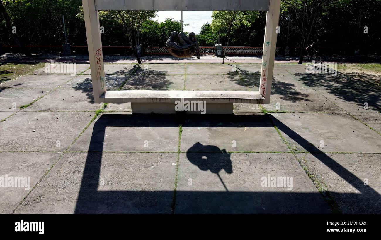 Recife, Brazil. 18th Jan, 2023. The Tortura Nunca Mais Monument is a ...