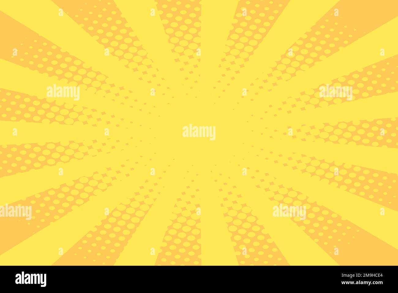 Yellow cartoon effect design space vector Stock Vector Image & Art - Alamy