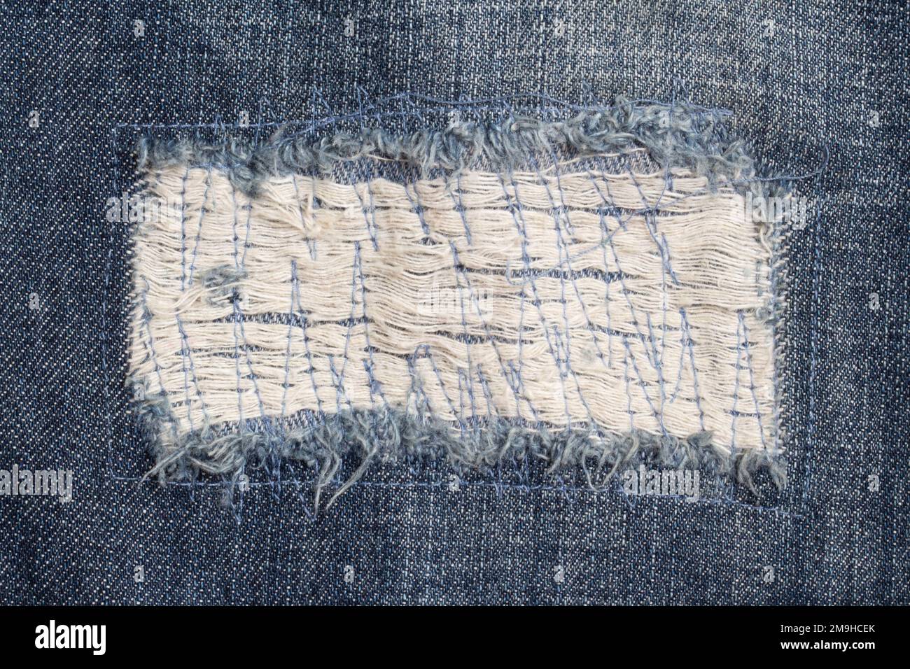 Frayed denim detail hi-res stock photography and images - Alamy
