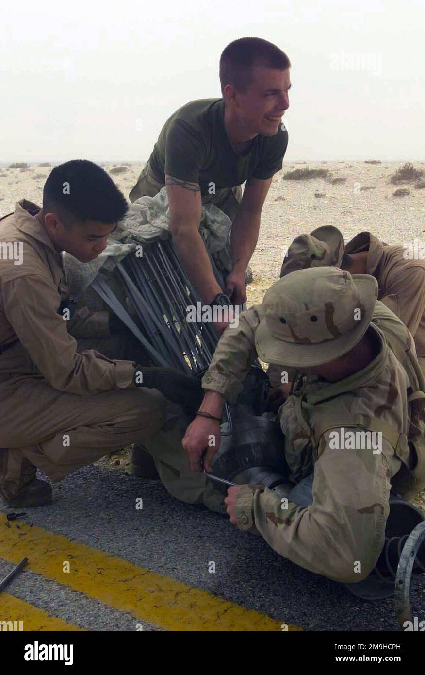 A group of Marines from the Marine Aerial Refueler Transport Squadron ...