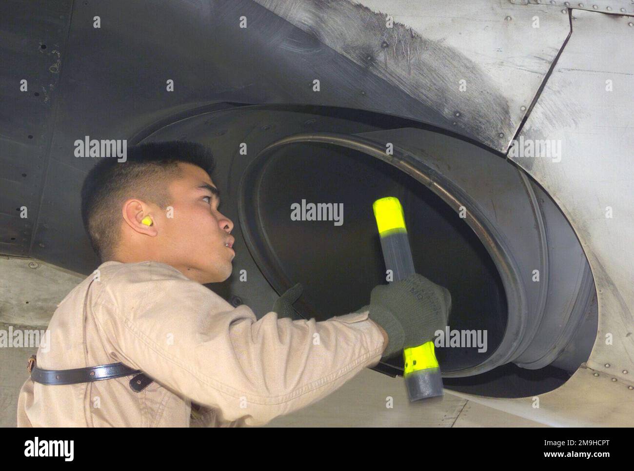 Sergeant Ricky Poon, USMC, First Mech (Mechanic), the Marine Aerial ...