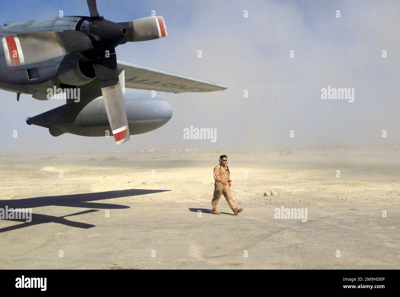 At a forward operating base Marine Aerial Refueler Transport Squadron ...