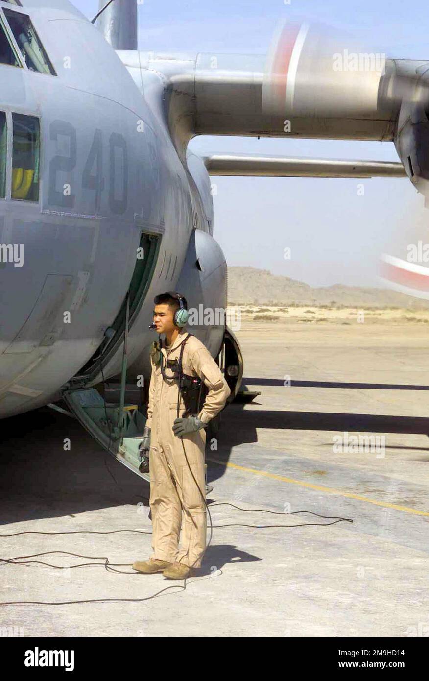 At a forward operating base, First Mech (Mechanic) Sergeant Ricky Poon ...