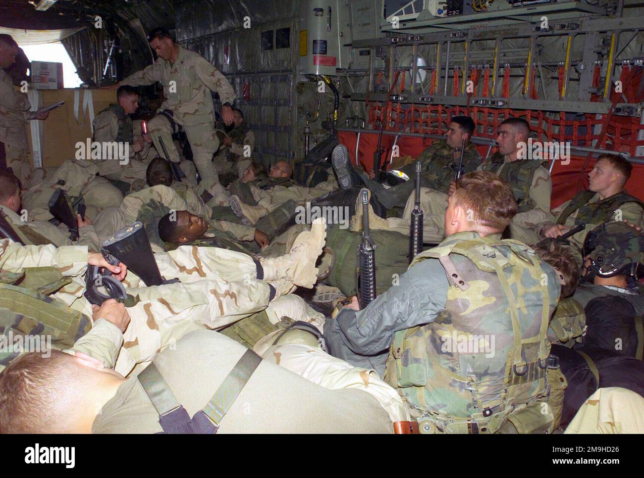 At a forward operating base during Operation ENDURING FREEDOM, Marines ...