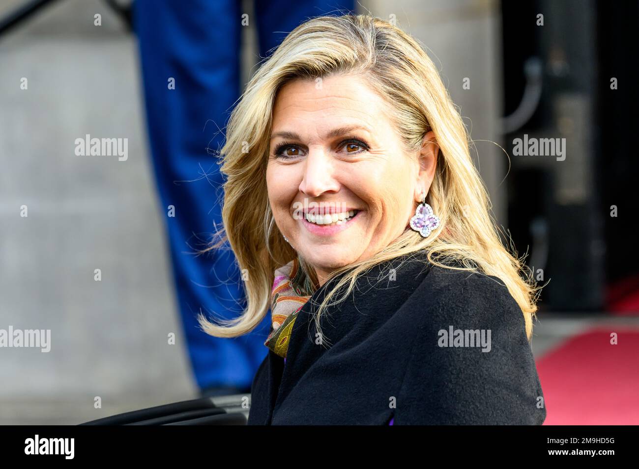 Queen Maxima at the traditional New Year reception for guests at the ... Queen Maxima at the traditional New Year reception for guests at the ...