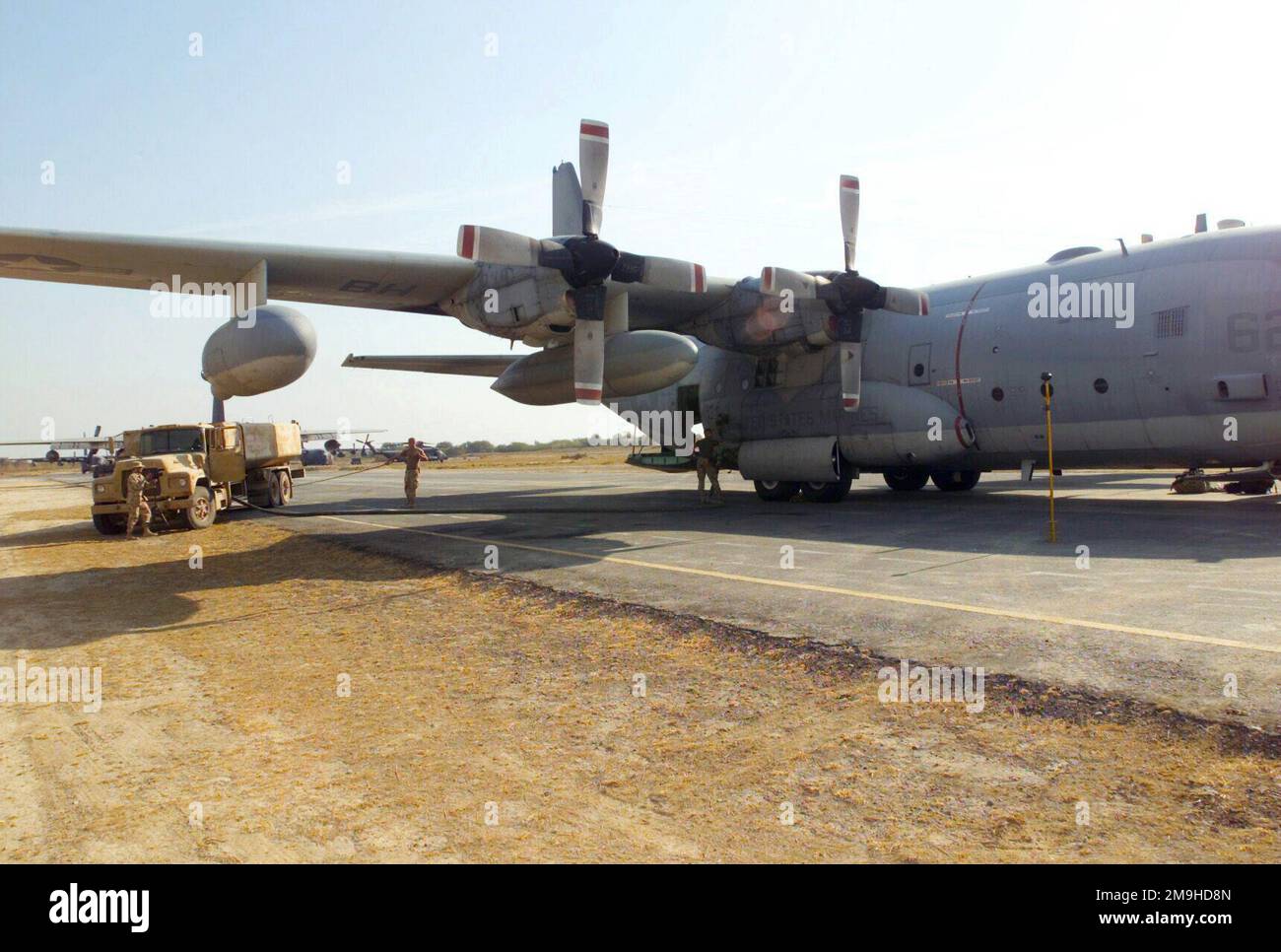 Marines from Marine Aerial Refueler Transport Squadron-252 (VMGR-252 ...