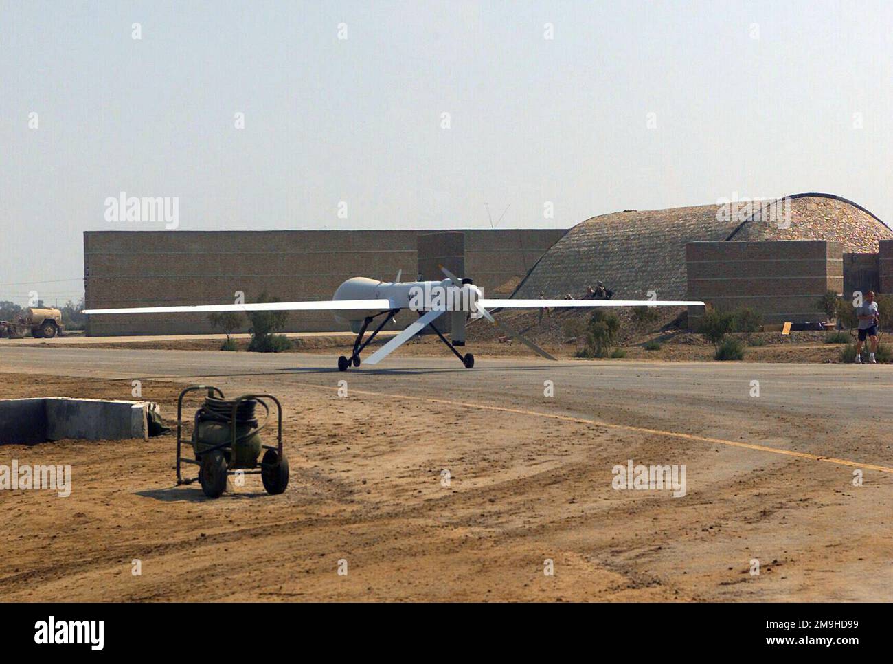 An RQ-1L Predator from the 57th Wing Operations Group, Nellis AFB ...