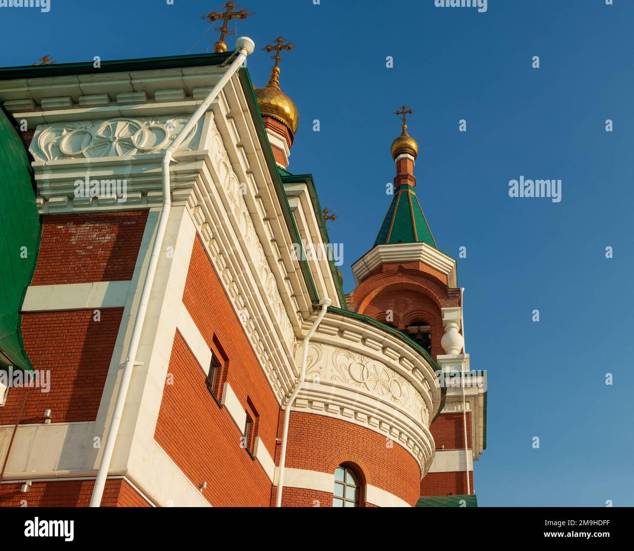 Temple in honor of the Holy Great Martyr George the Victorious Stock ...
