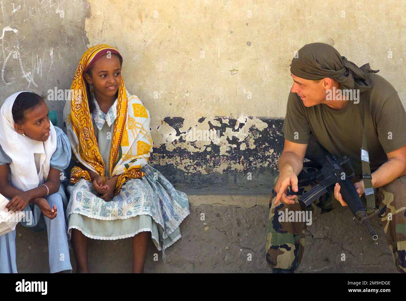 Maintaining professional and social distance Corporal (CPL) Scott E ...