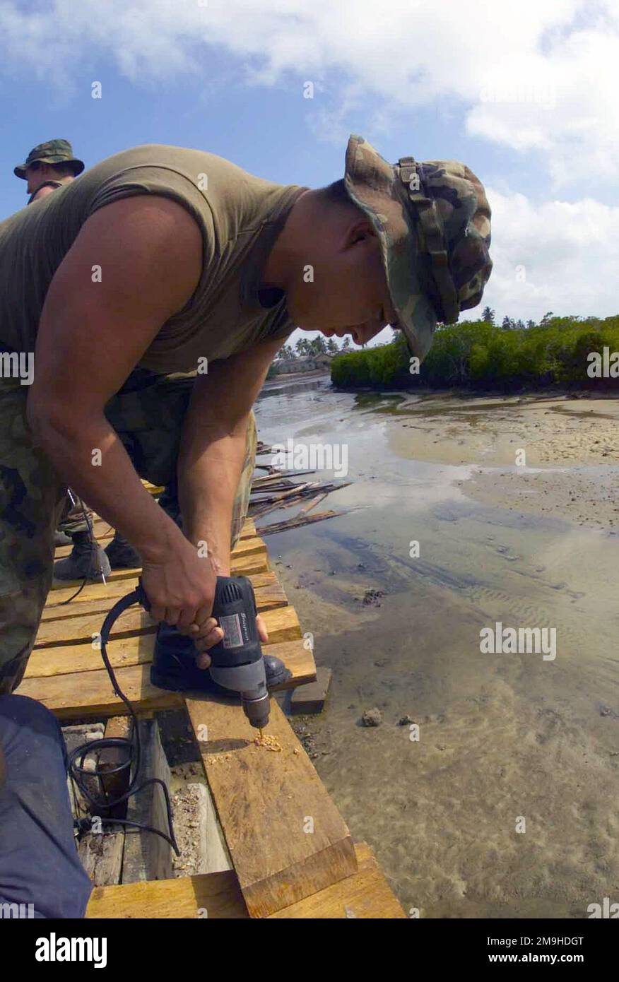 Corporal Oscar Jimenez, USMC, Combat Engineer, MEU Service Support ...