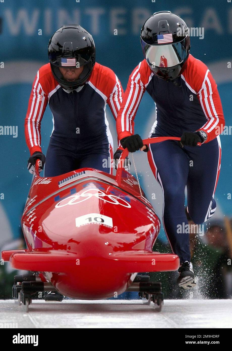 World Class Athlete SPECIALIST Jill Bakken (right) and Vonetta Flowers ...