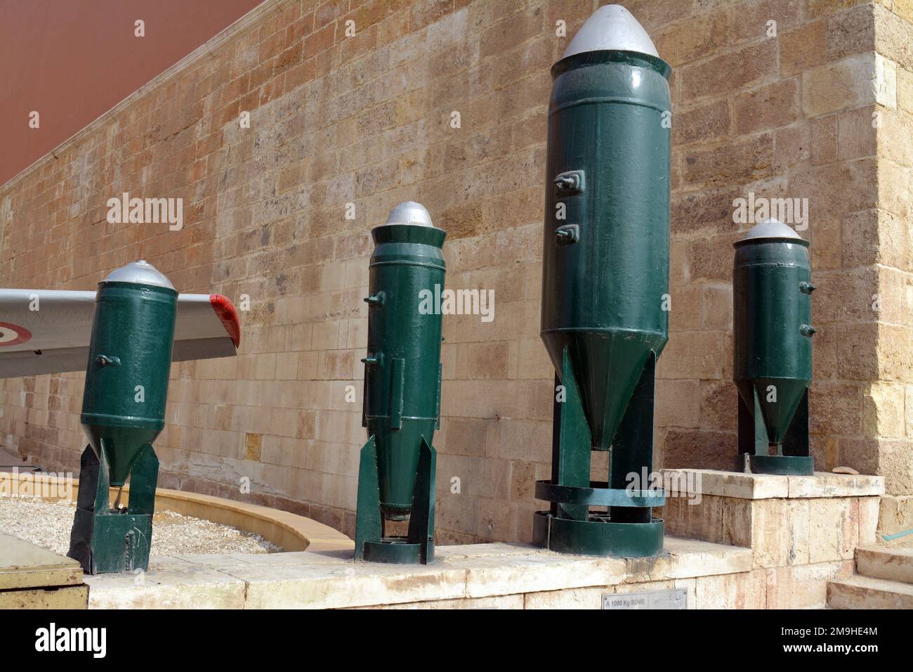 Cairo, Egypt, January 7 2023: old ancient retro highly explosive heavy ...