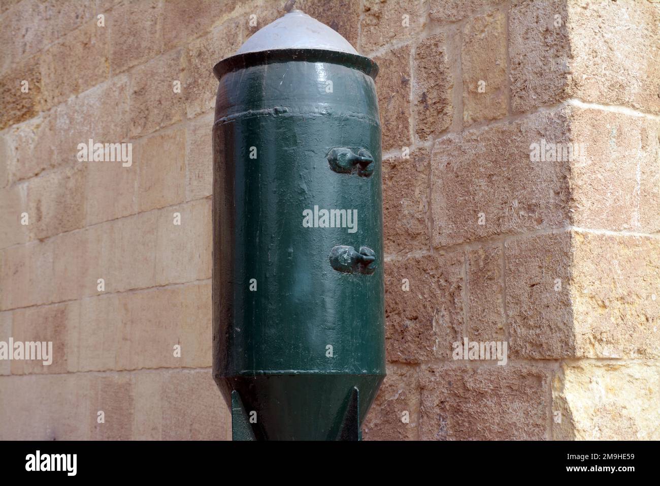 Cairo, Egypt, January 7 2023: old ancient retro highly explosive heavy ...
