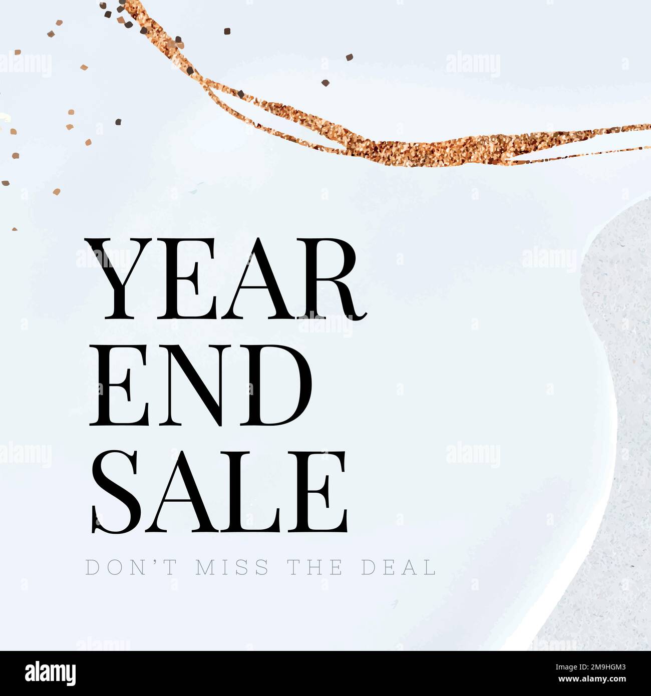 Year end sale template vector Stock Vector Image & Art - Alamy