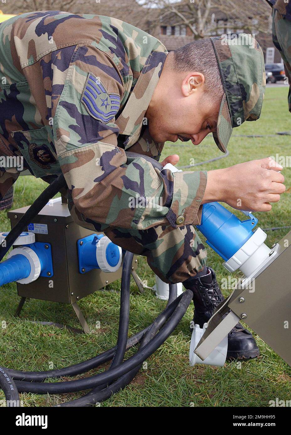 Technical Sergeant (TSGT) Clark James, USAF, Electrical Power ...