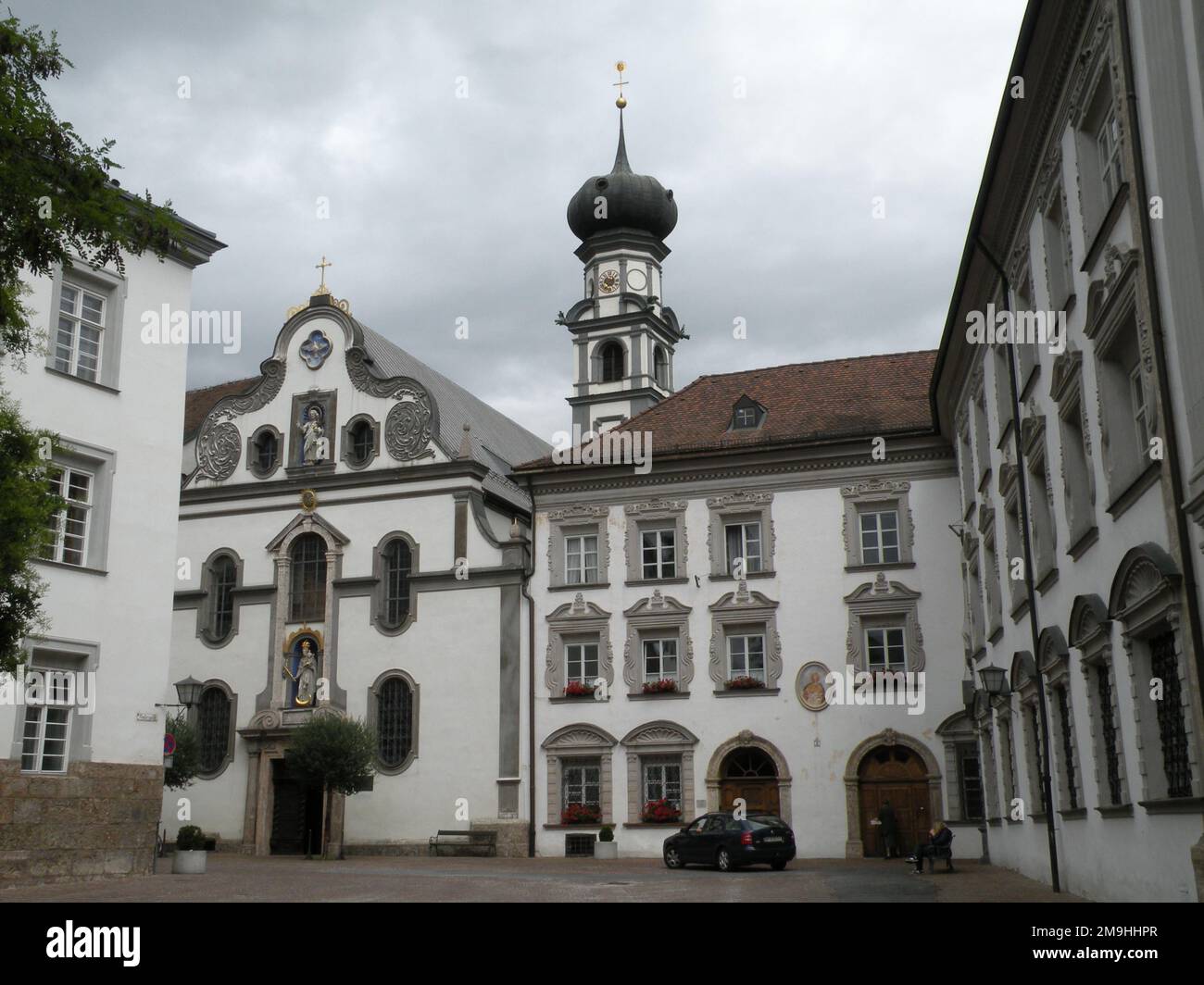 Jesuitenkirche, Hall in Tirol, Austria, Europe Stock Photo - Alamy