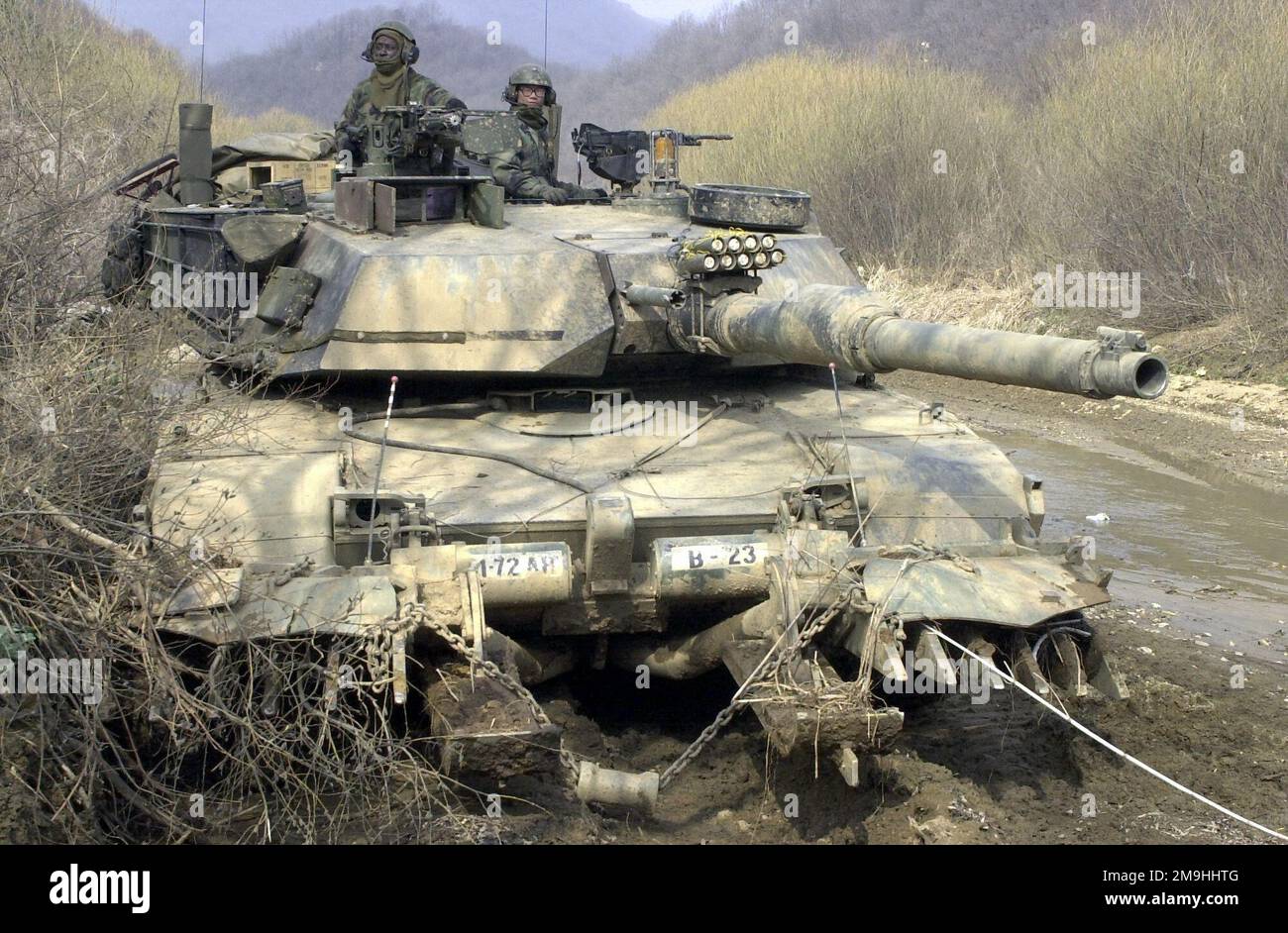 020325-N-5148Y-012. [Complete] Scene Caption: A US Army (USA) tank ...