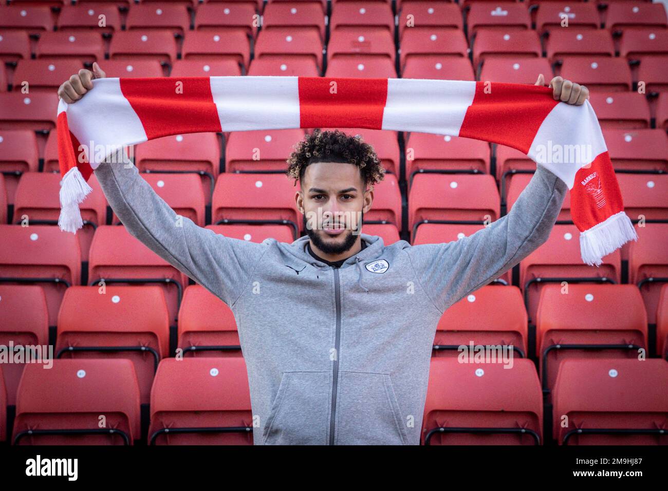 Barry Cotter signs for Barnsley on a 3.5 year deal at Oakwell, Barnsley ...