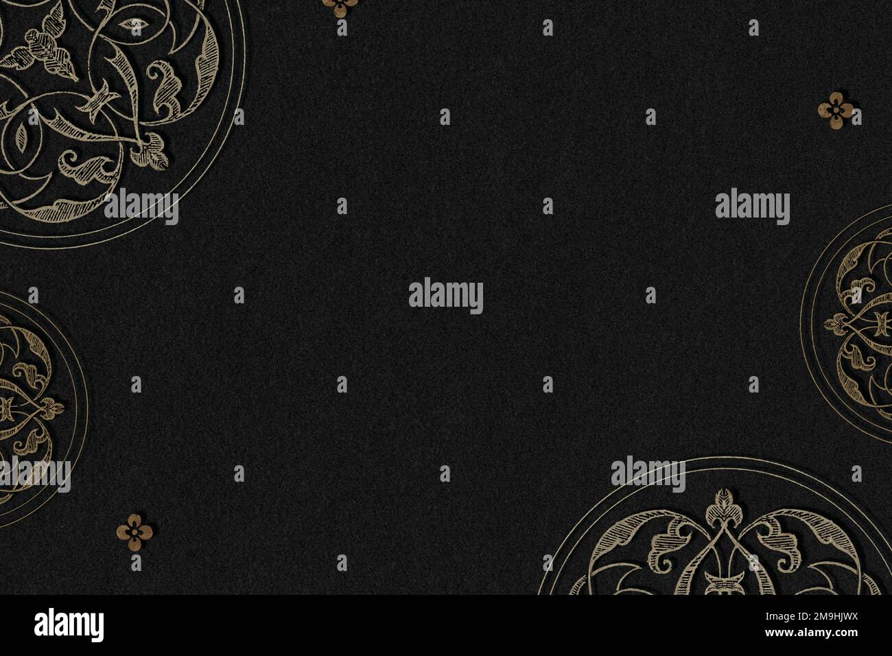 Gold filigree border frame vector Stock Vector Image & Art - Alamy