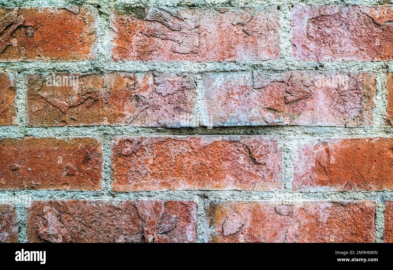Red brick up close hi-res stock photography and images - Alamy