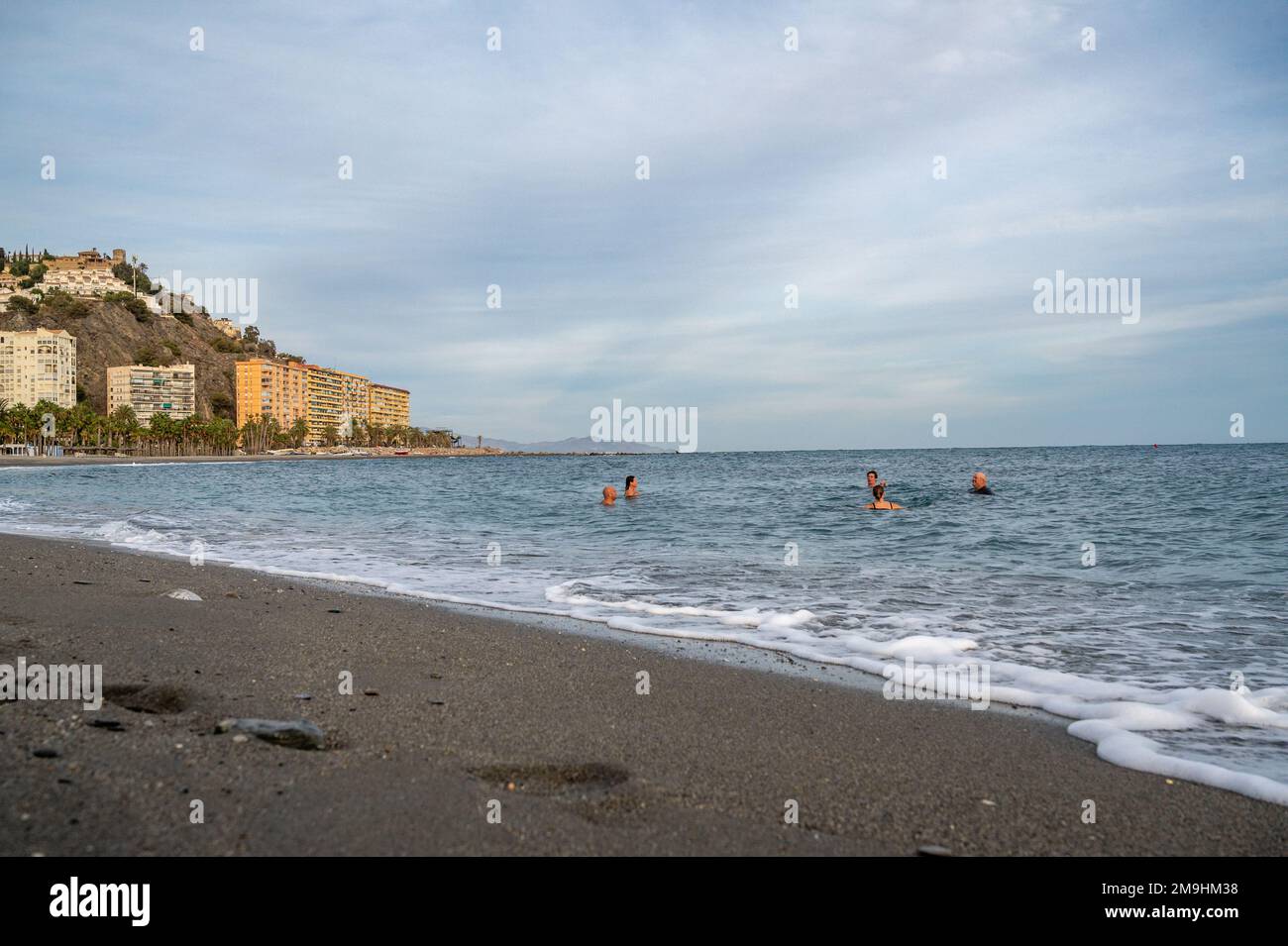 Mortil area along Mediterranean coast, Spain Stock Photo - Alamy
