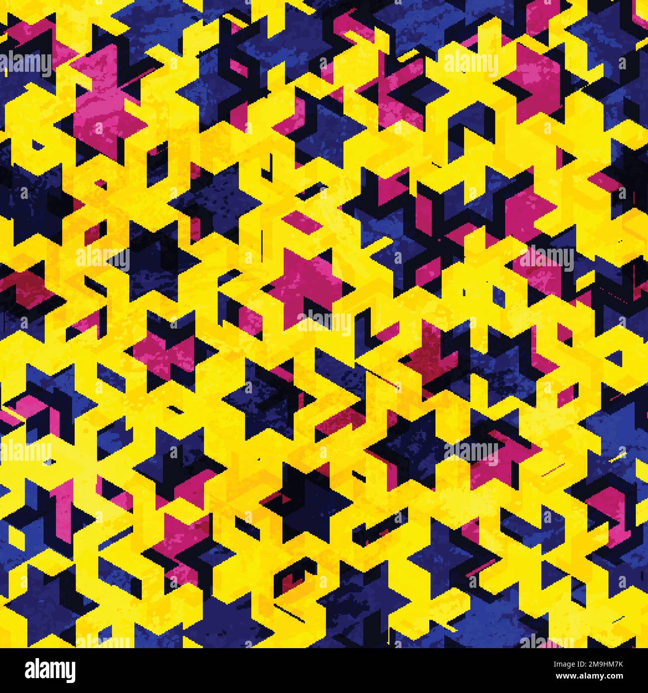 grunge stars seamless texture Stock Vector Image & Art - Alamy