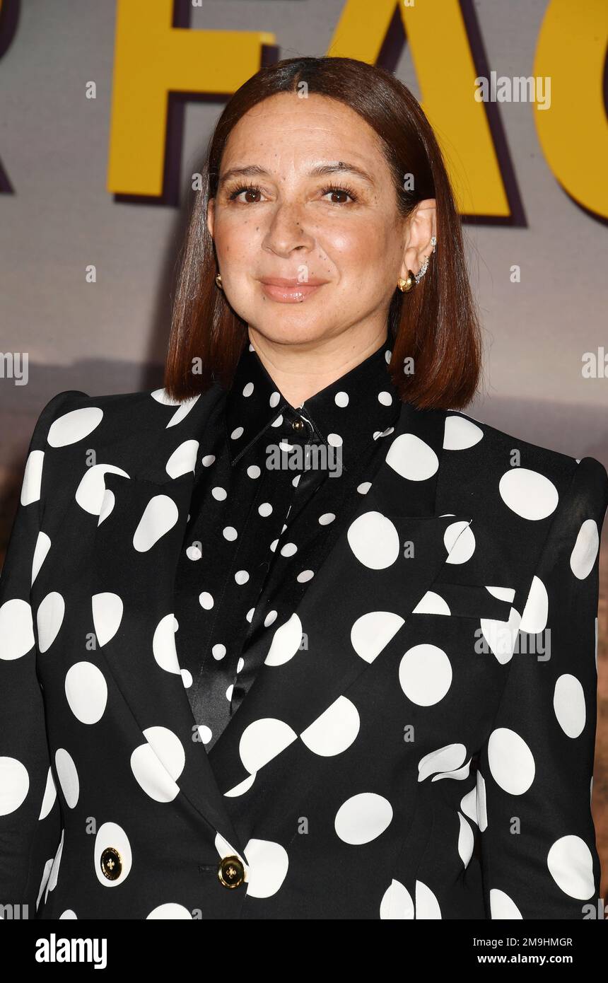 Los Angeles, California, USA. 17th Jan, 2023. Maya Rudolph attends the ...