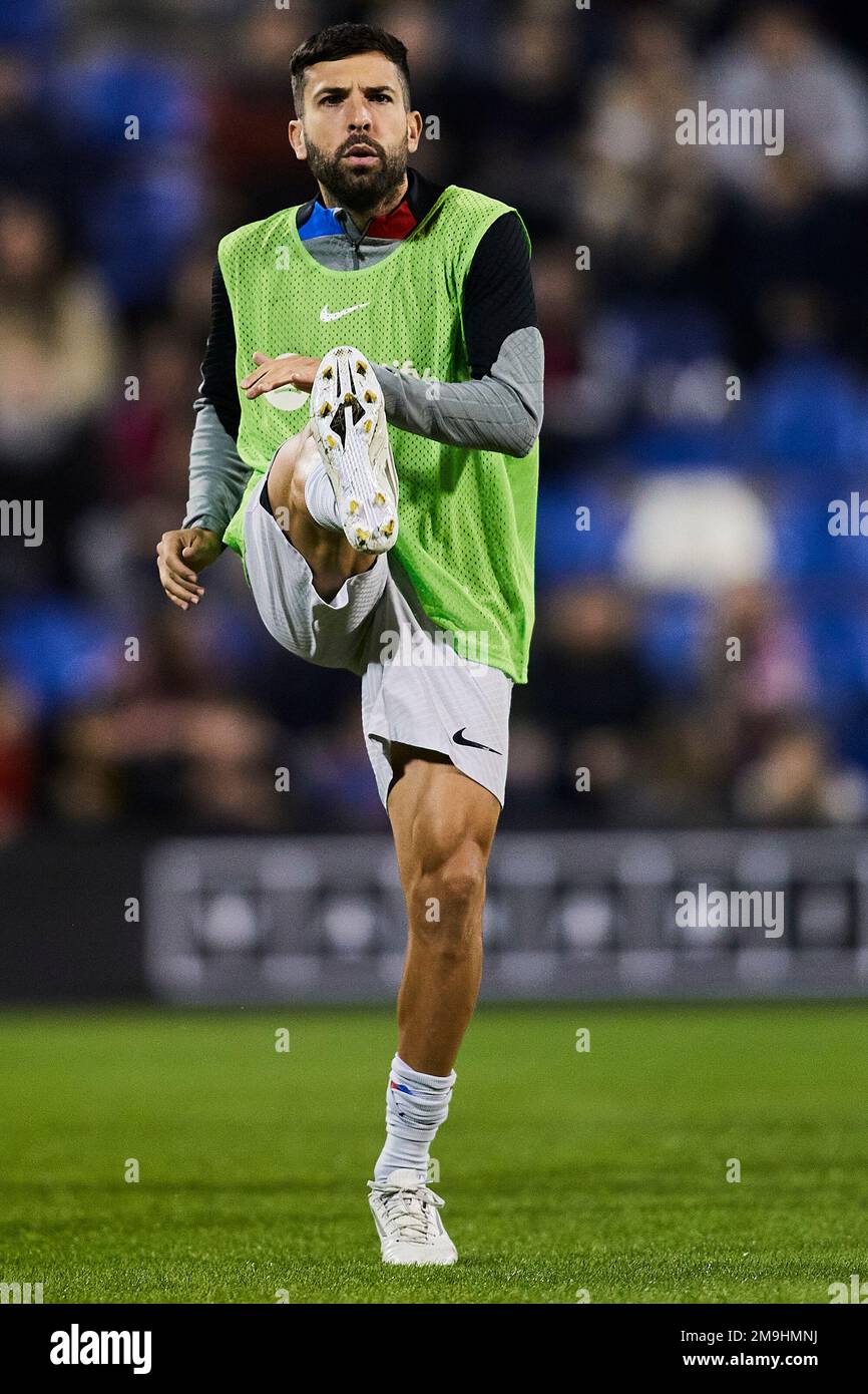 Jordi Alba (FC Barcelona, #18 Stock Photo - Alamy