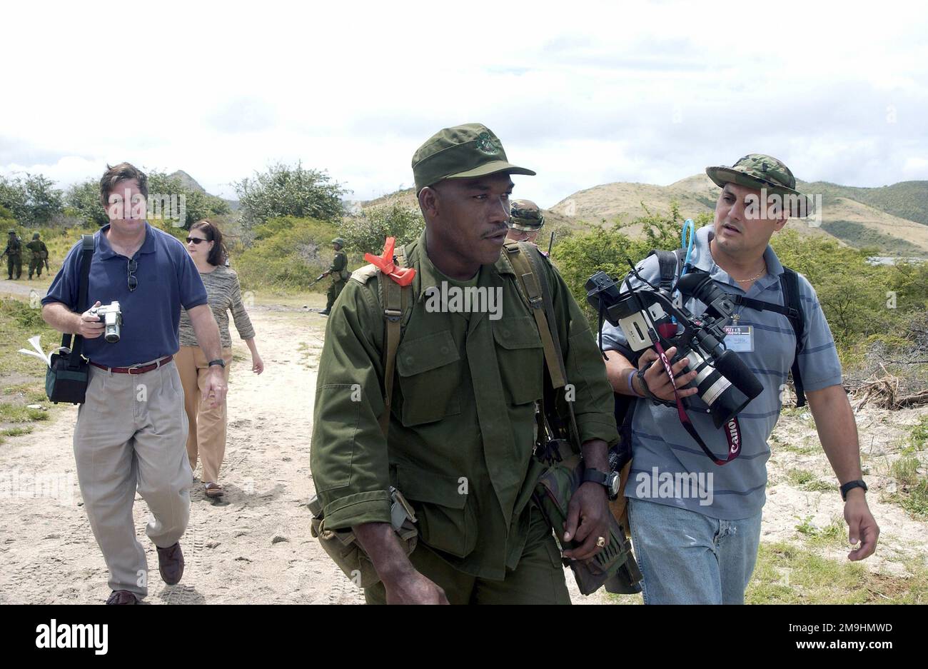020415-A-8359B-005. Country: Nevis (KNA) Scene Major Command Shown ...