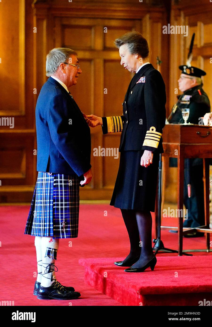 Geoffrey Brown, former chairman at St. Johnstone Football Club, from ...