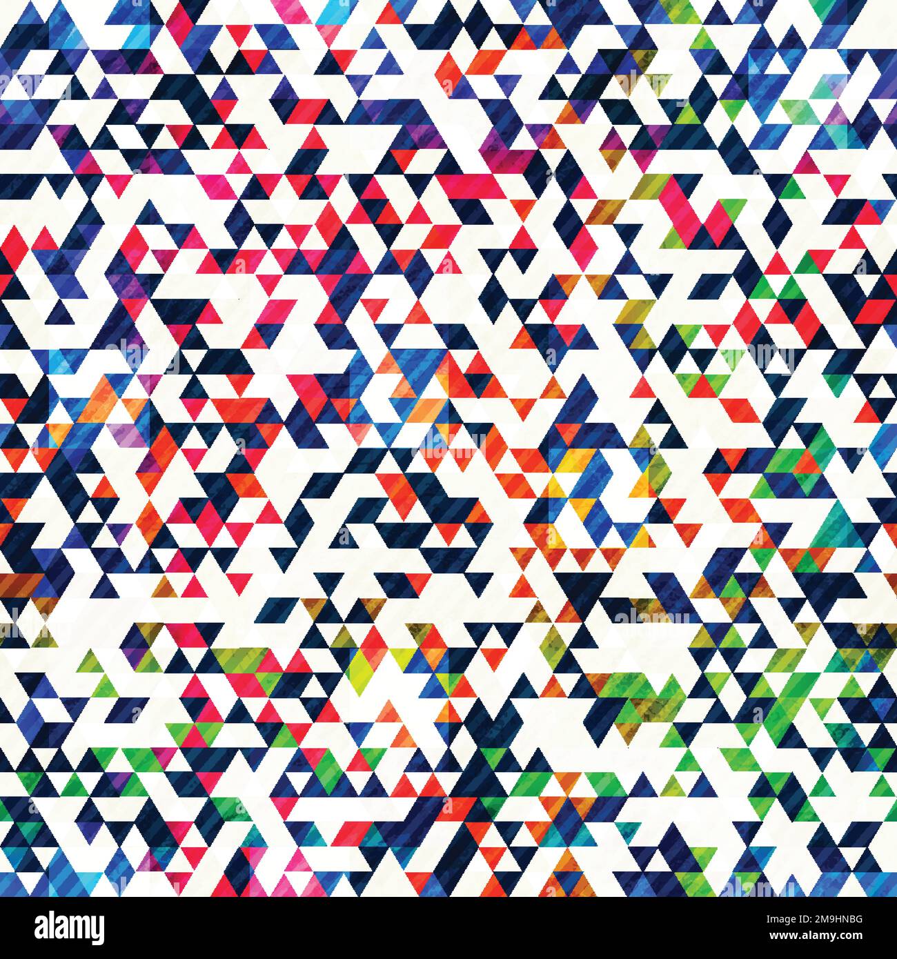 colourful triangle seamless pattern Stock Vector Image & Art - Alamy