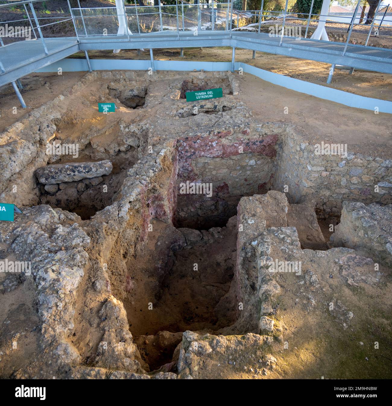 The Roman Necropolis of Carmona Stock Photo - Alamy